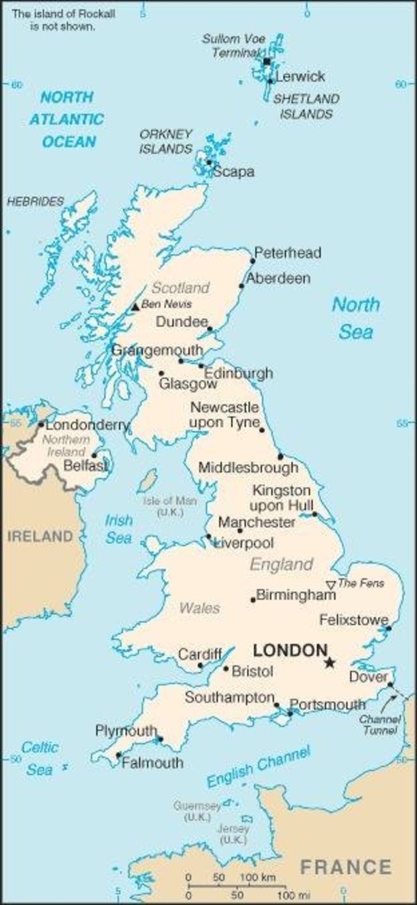 United Kingdom Map