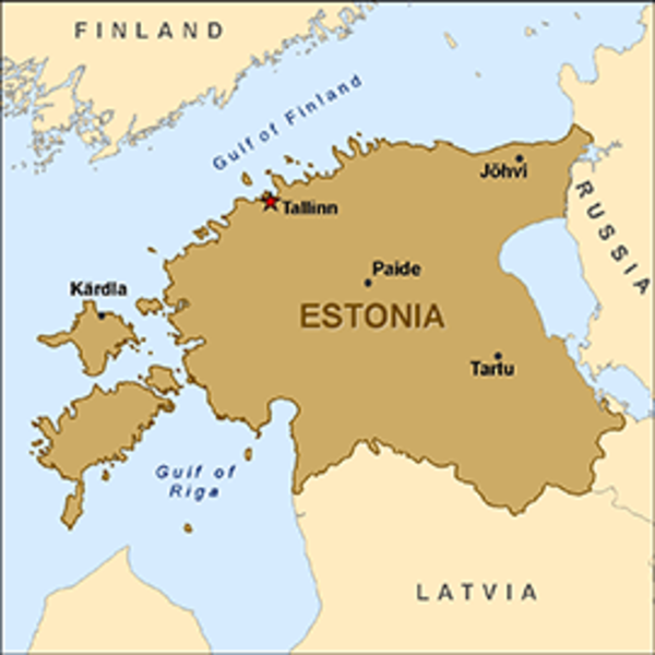 Estonia Map