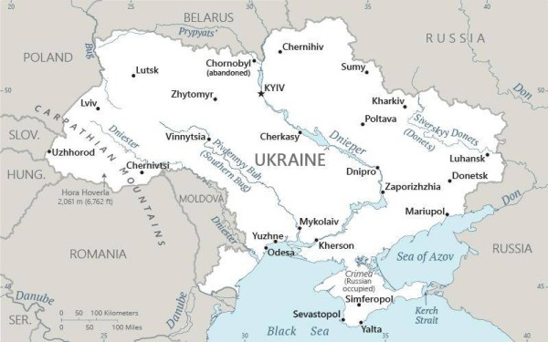 Ukraine Map
