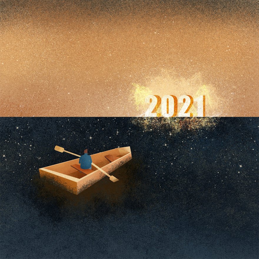 New Year Postcards | Cristina Susano Portfolio