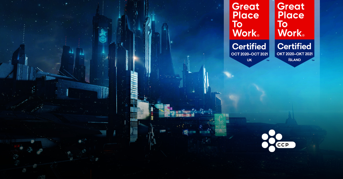 CCP Games Earns Great Place to Work® Certification in Iceland and the ...
