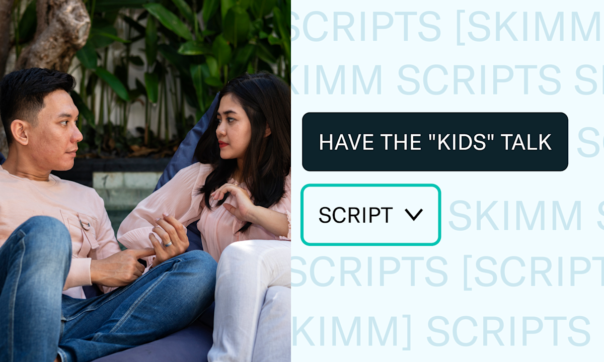 Scripts To Talk to Your Partner About Having Kids | theSkimm