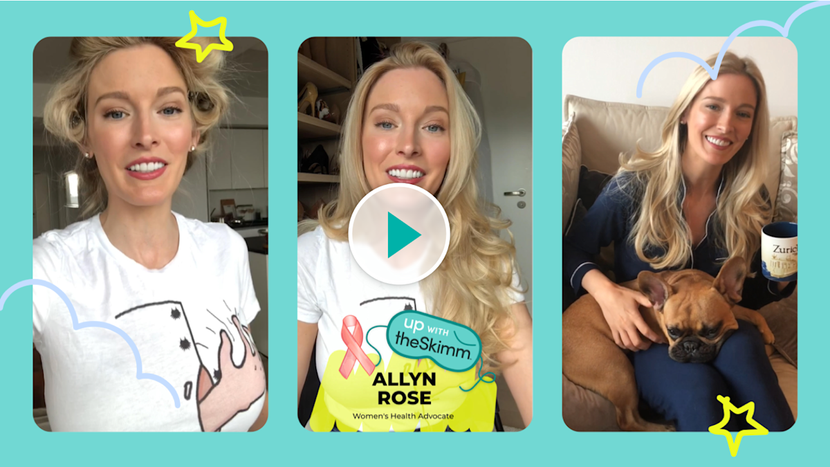 A day in the life of breast cancer awareness activist and model Allyn ...