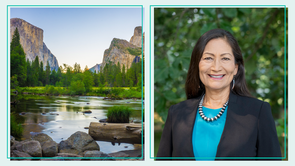 Celebrating Earth Day with US Interior Secretary Deb Haaland | theSkimm