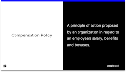 Compensation Policy PeopleGoal