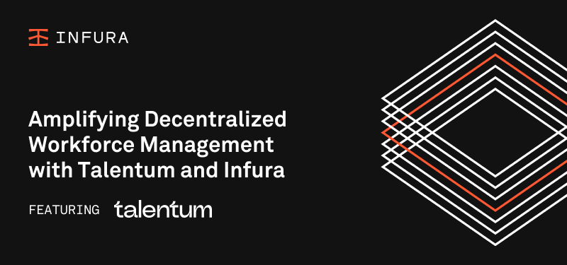 Amplifying Decentralized Workforce Management with Talentum and Infura