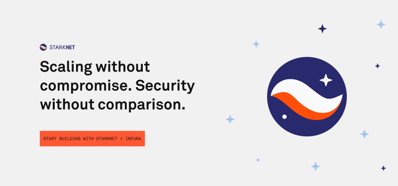 Infura + StarkNet ZK-rollup | Scalability for Ethereum devs
