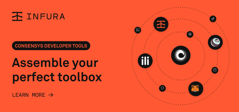 Blockchain Development Tools from the industry pioneer Consensys