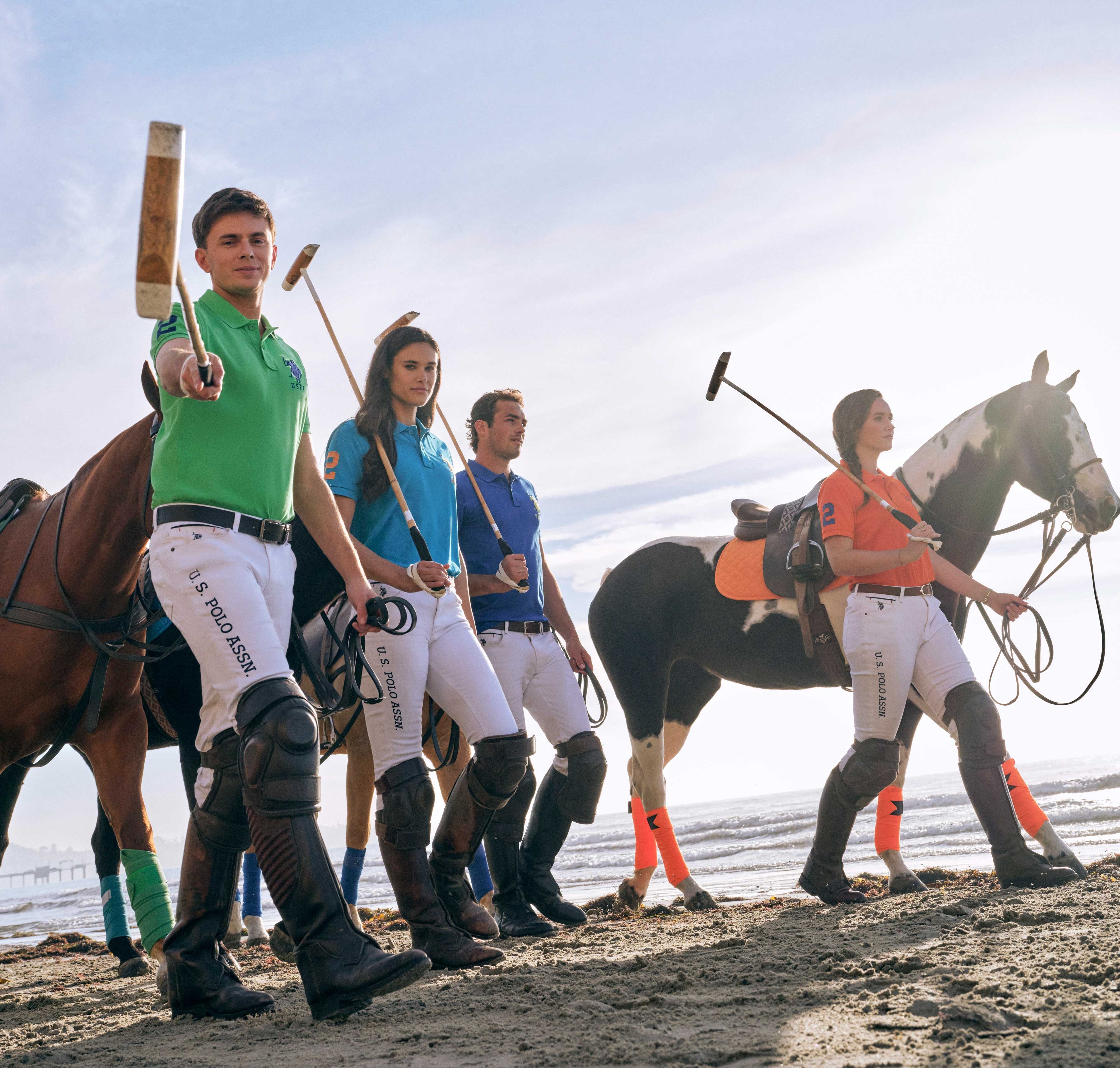 Polo Player Inspired