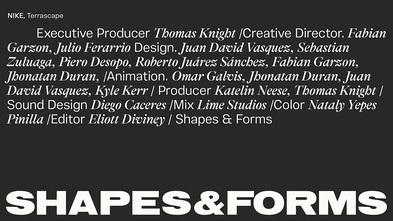 Shapes & Forms - Nike