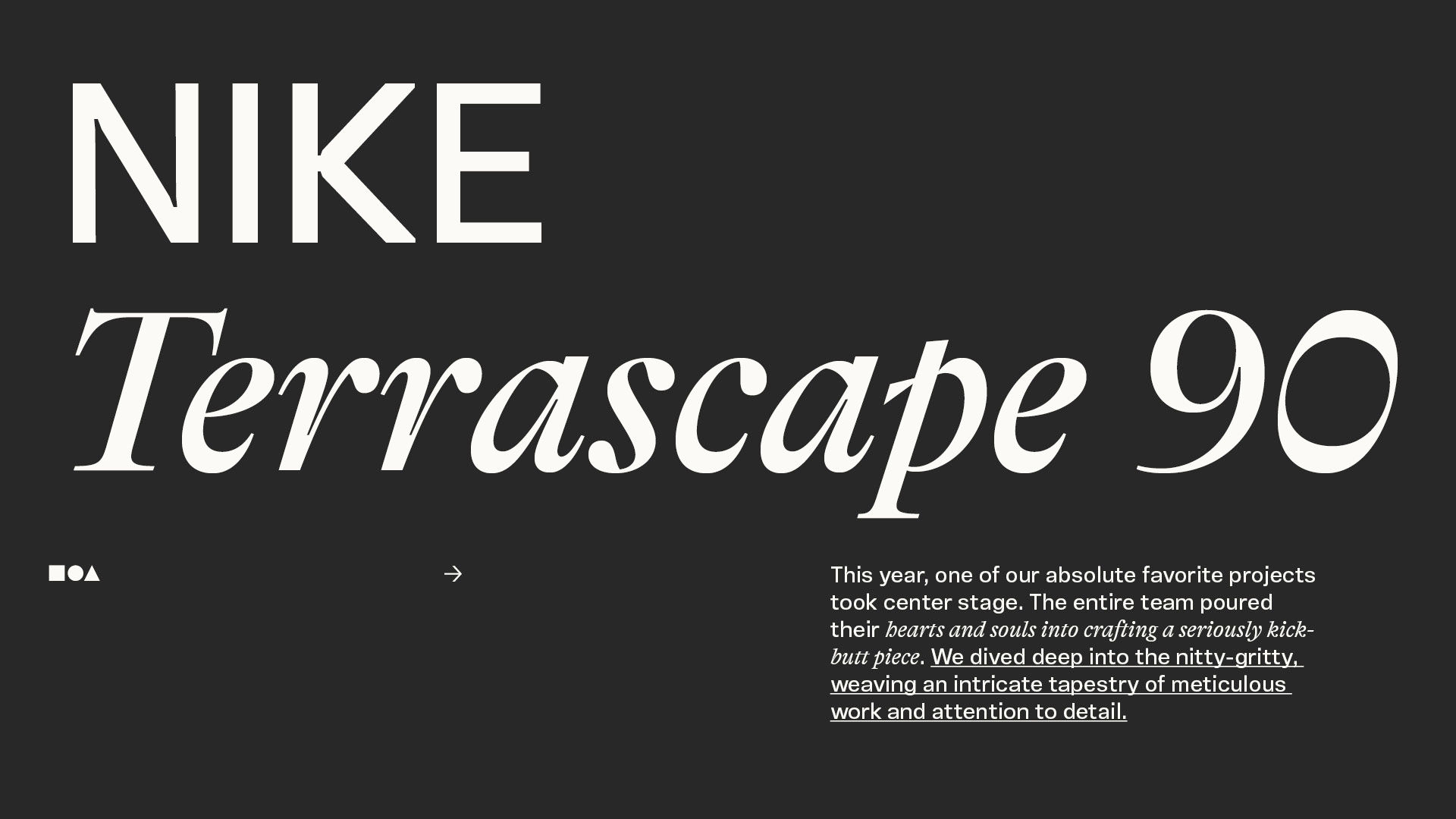 Shapes & Forms - Nike