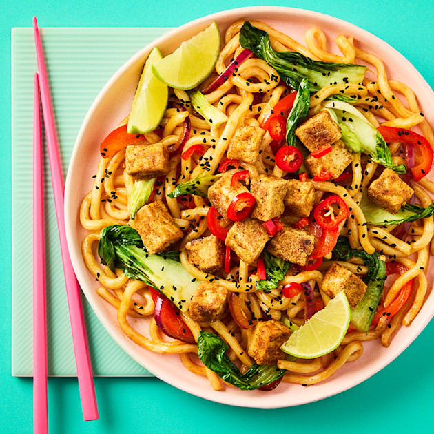 Crispy Chilli Tofu Noodles | Cauldron