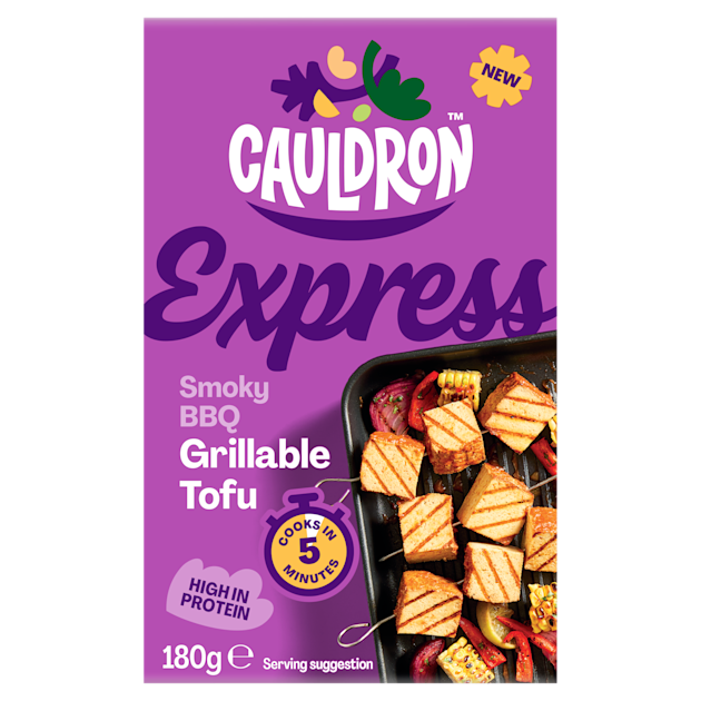 Express Smoky BBQ Grillable Tofu | Cauldron