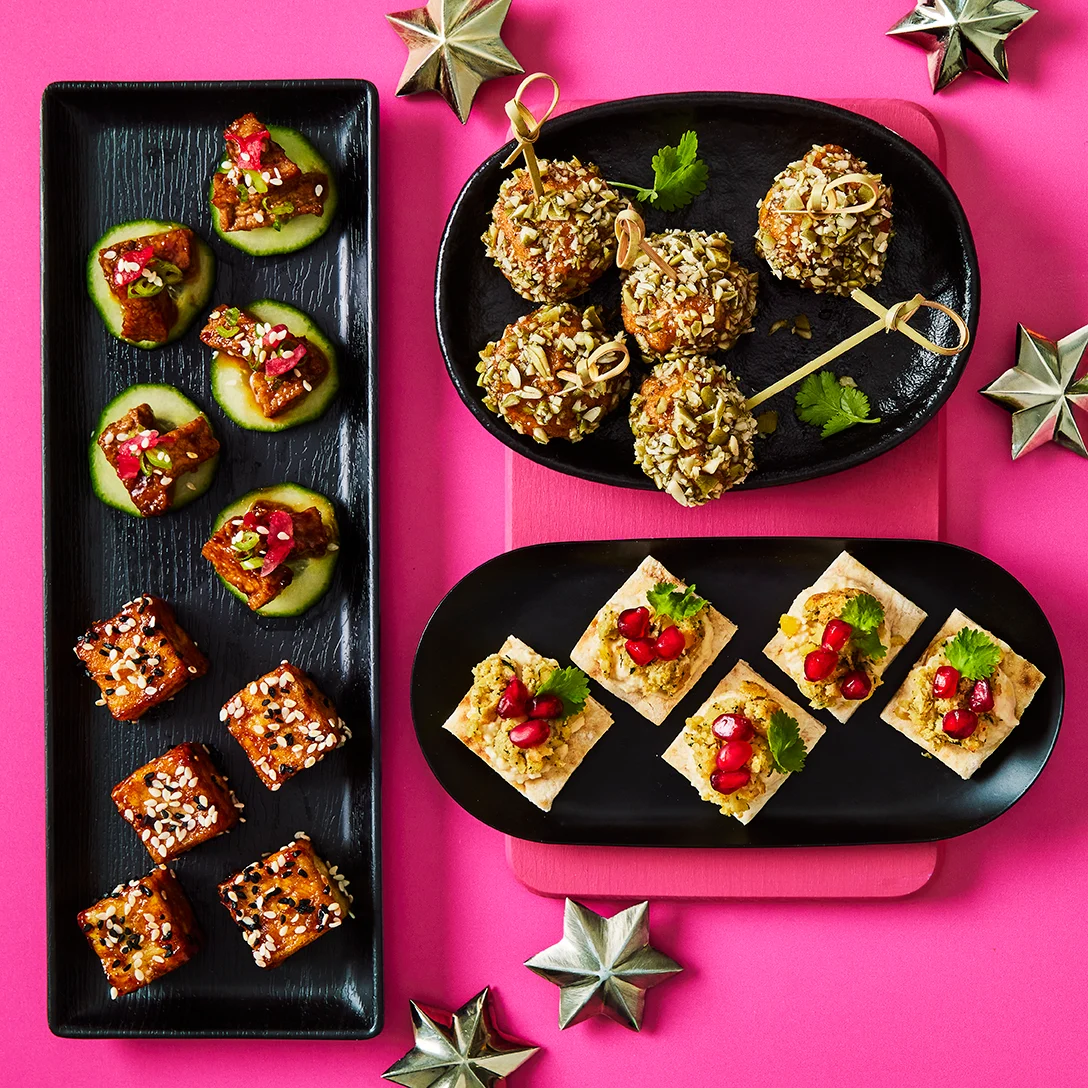 Vegan Christmas Canapes | Cauldron