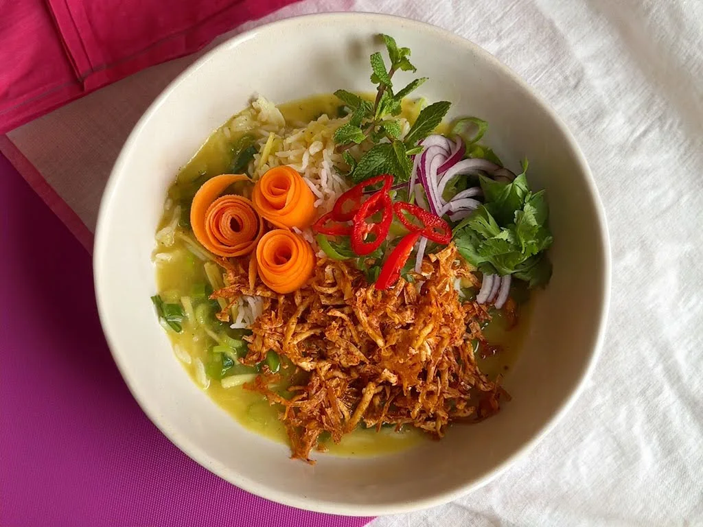 Brothy Rice with Cauldron Extra Firm Tofu | Cauldron