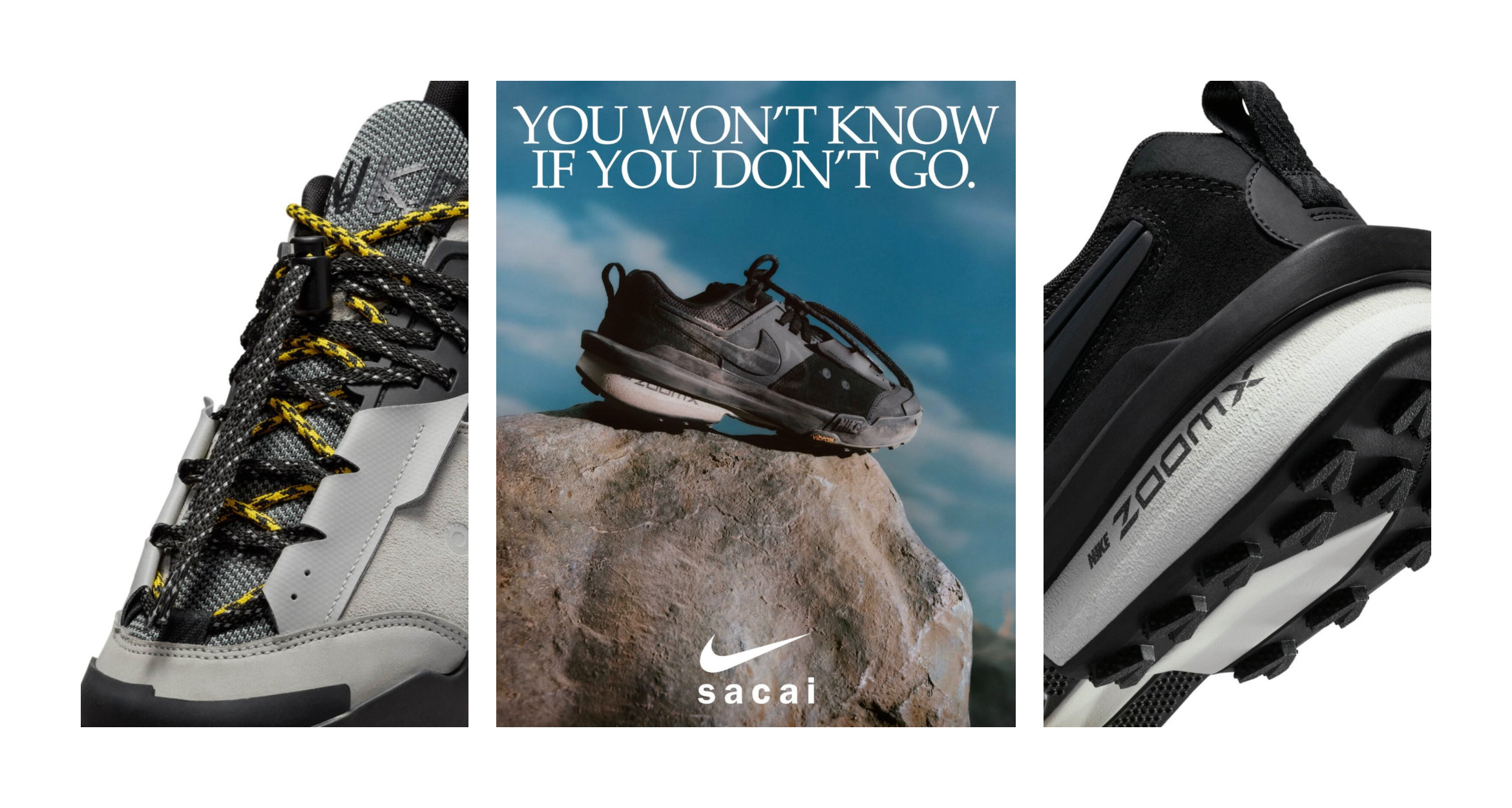 Sacai x Nike Zegamadome Finally Gets Official Release Date - SLN Official