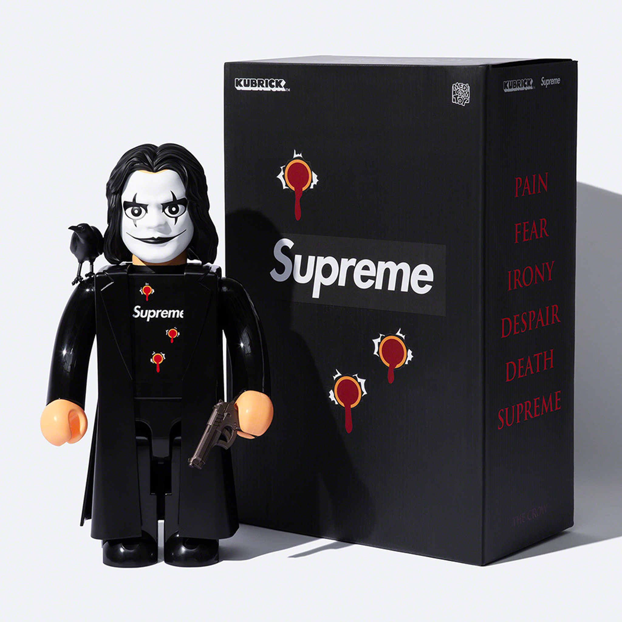 Supreme x The Crow x KUBRICK 1000% Toy | Supreme - SLN Official