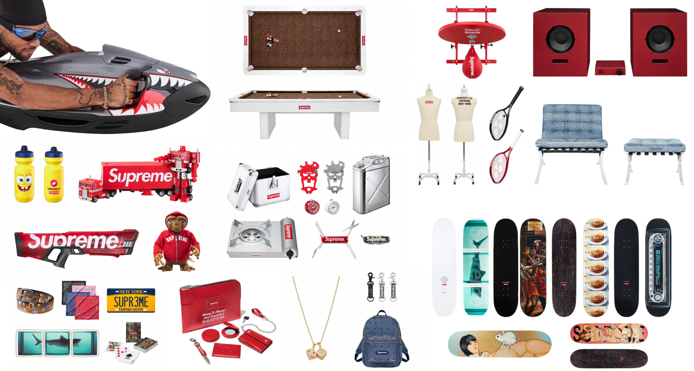 $15k Sea Scooters, Man-Cave Essentials + Home Goods Feature in Supreme ...
