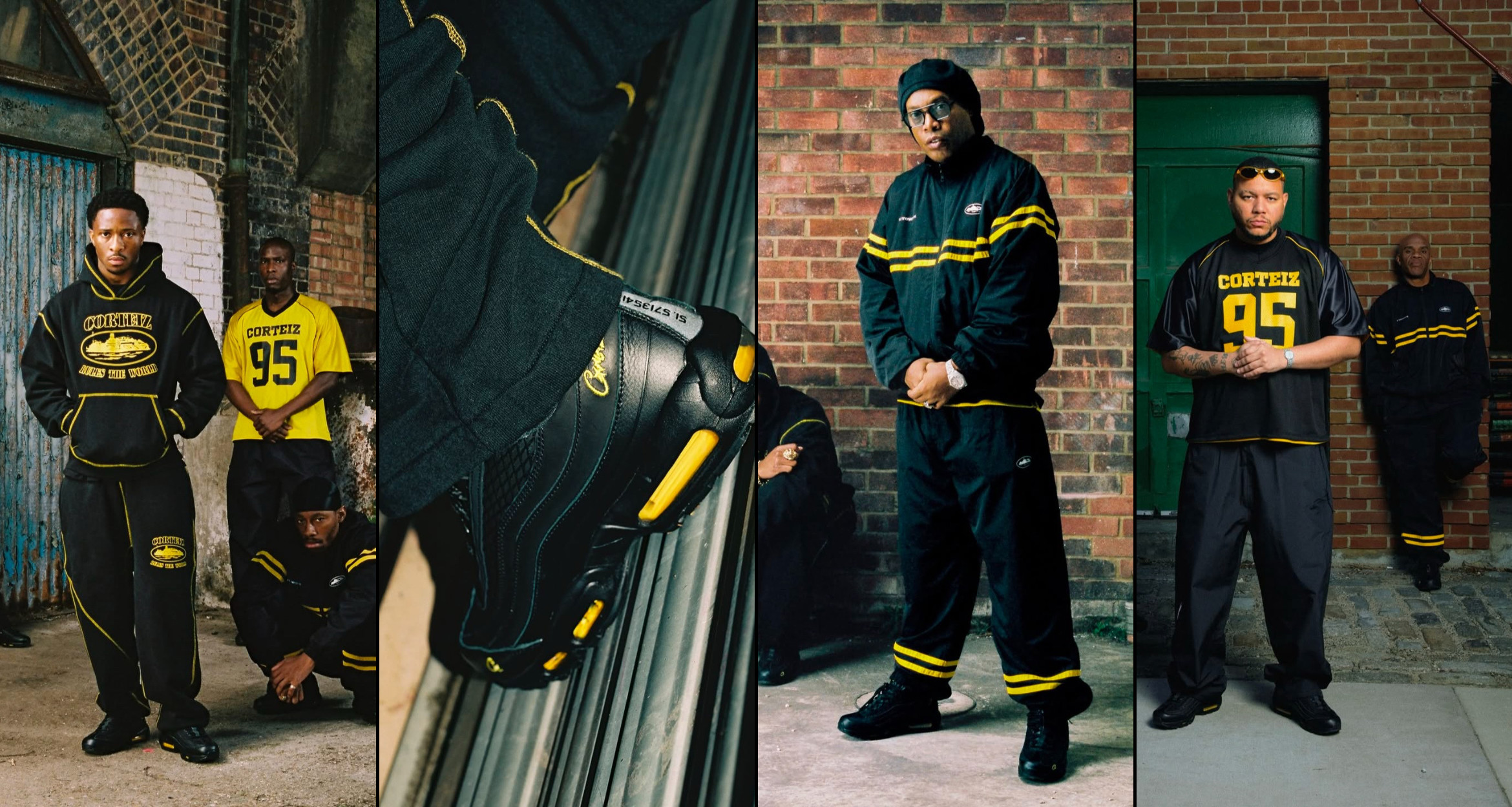 Corteiz Reveal Coordinating Apparel Lineup for Nike Air Max 95 “Honey ...