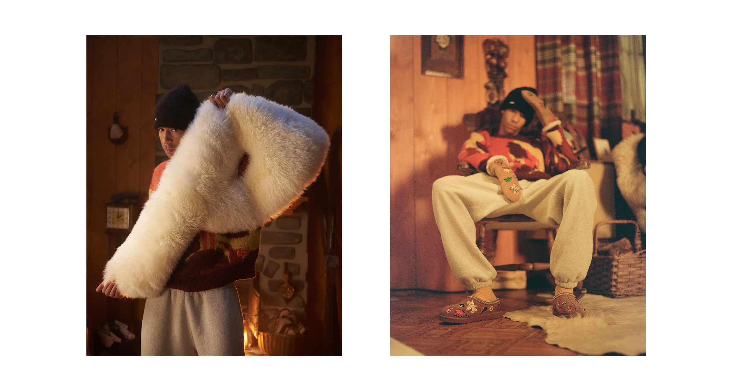 Palace UGG Tasman Collab & Cosy Camo Knits for ULTIMO Winter 2023 Drop ...