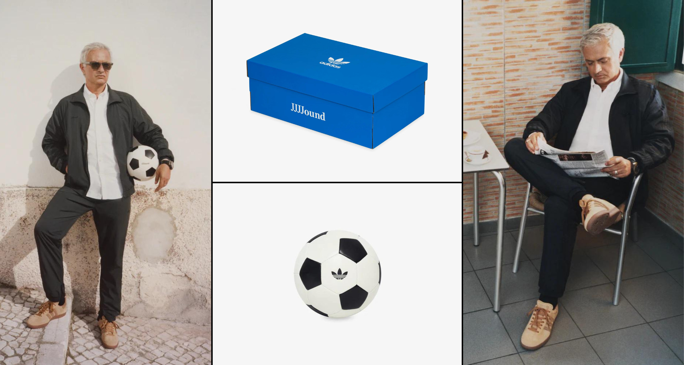 Jjjjose Mourinho Stars in Latest adidas x Jjjjound Samba Campaign - SLN ...