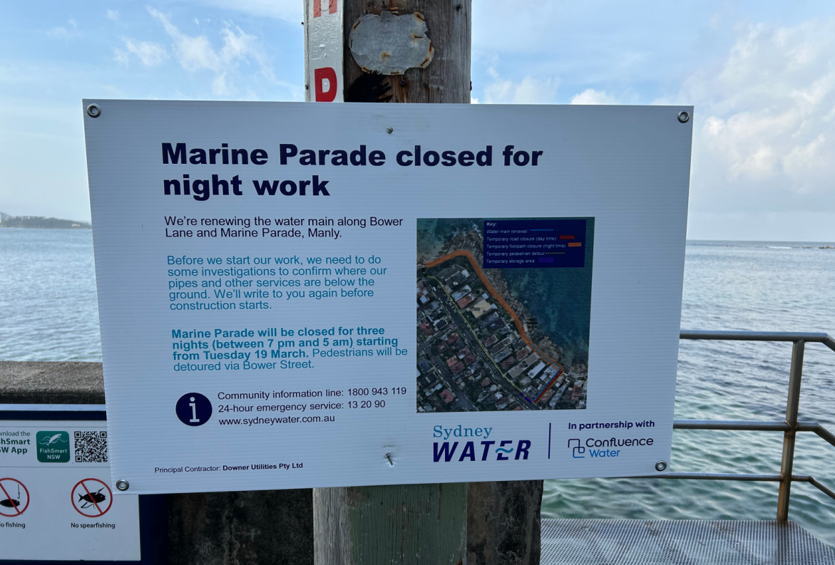 Marine Parade update - making it worse before it gets better | Manly ...