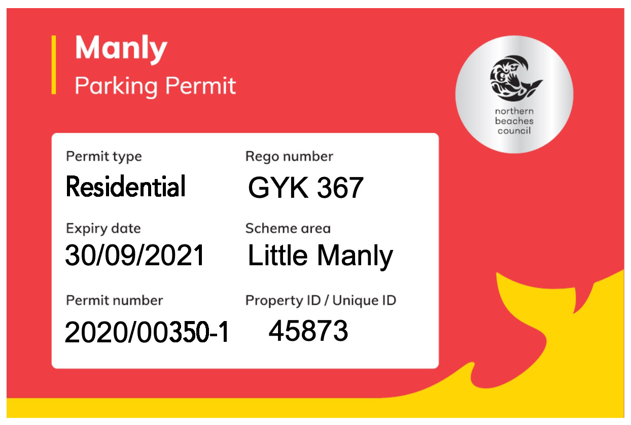 Resident Parking Permits | Manly Community Forum
