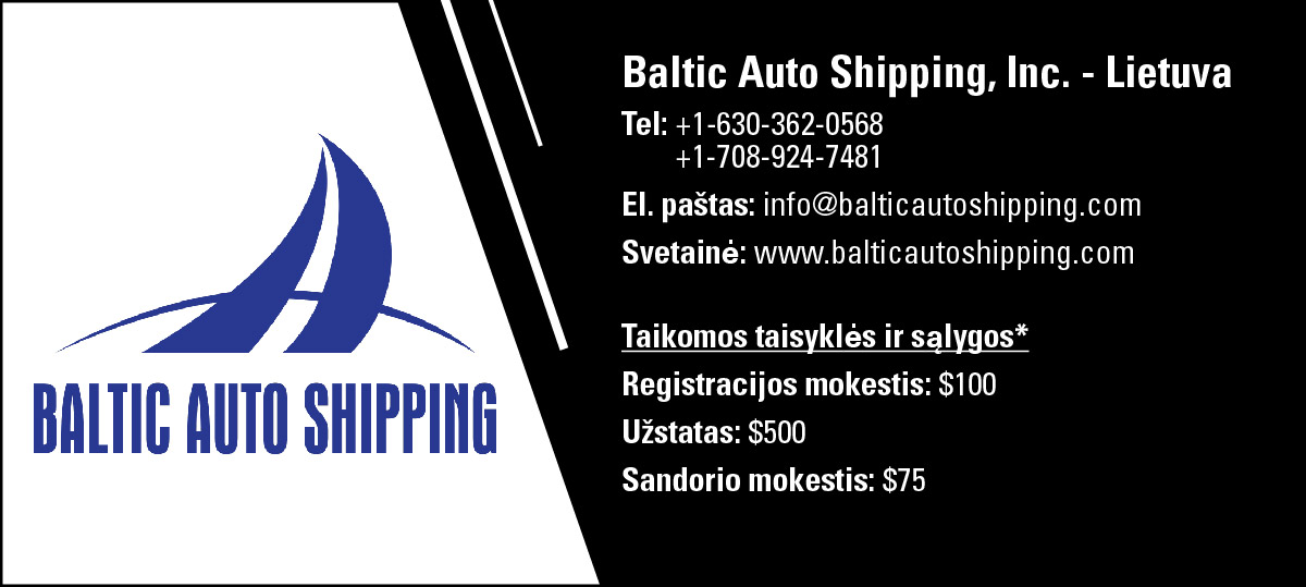 Transporto priemonių importas iš IAA į Lietuvą | IAA