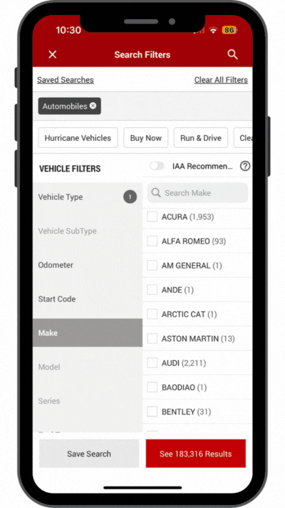 IAA Buyer App: Easily Bid on Vehicle Auctions | IAA