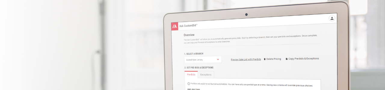 IAA CustomBid® | IAA