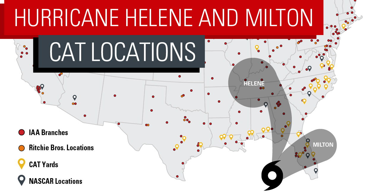 IAA Catastrophe Response for Hurricanes Helene and Milton | IAA ...