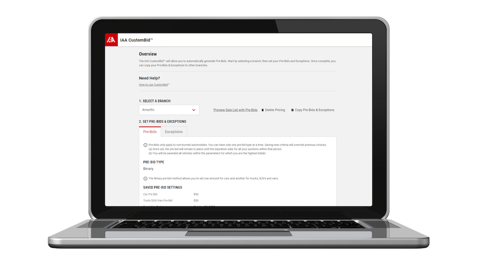 Iaa Custombid® Iaa