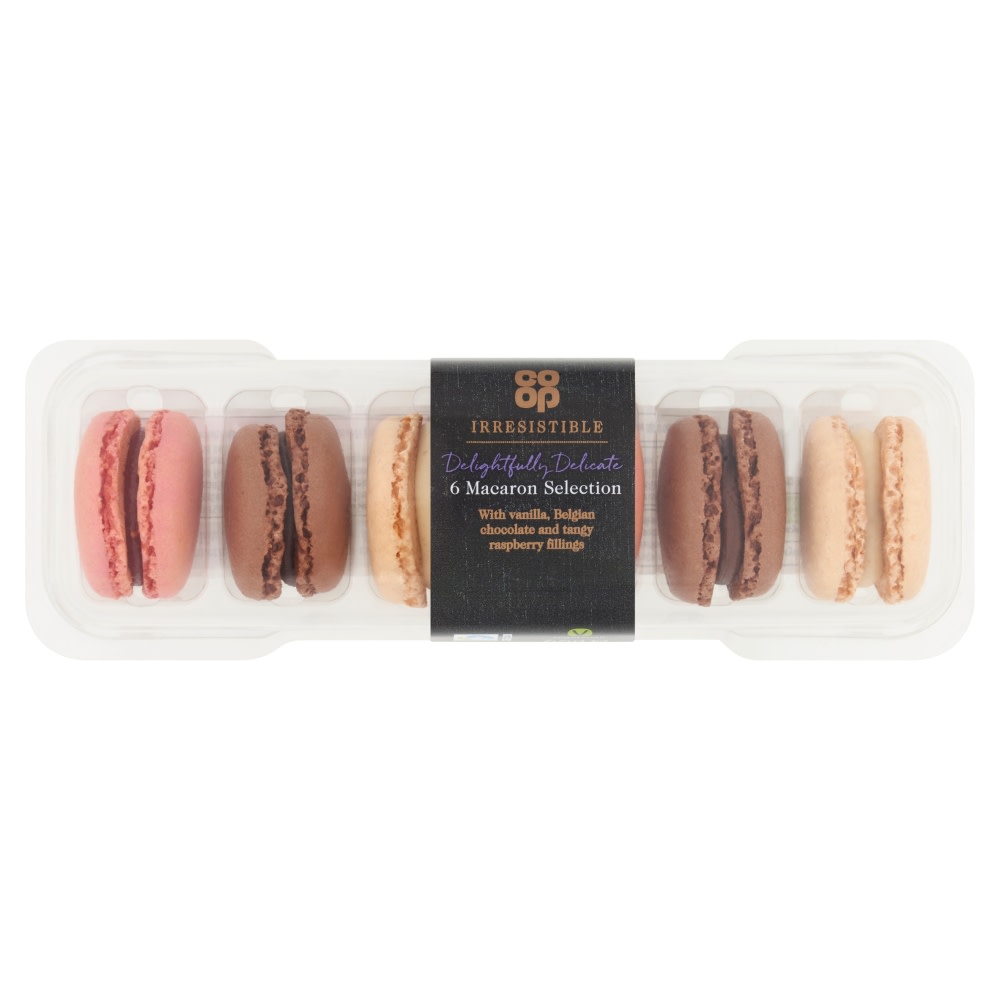 Co-op Irresistible Delightfully Delicate 6 Macaron Selection - Co-op
