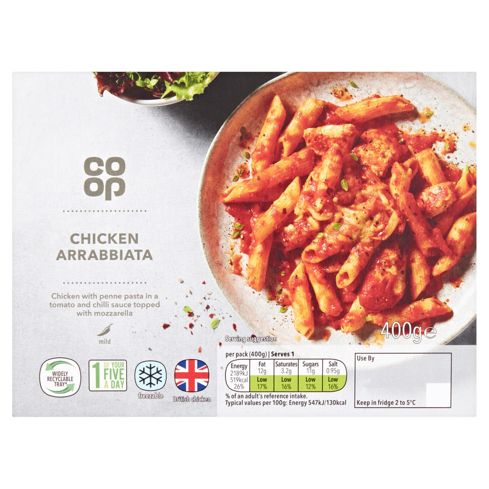 Co-op Chicken Arrabbiata 400g - Co-op