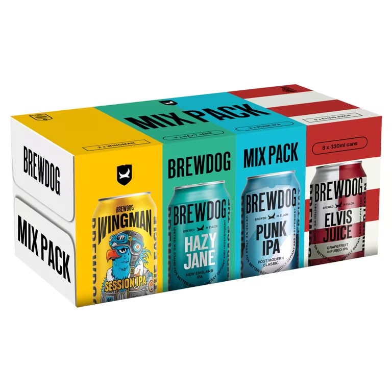 BrewDog Mix Pack 8 x 330ml - Co-op