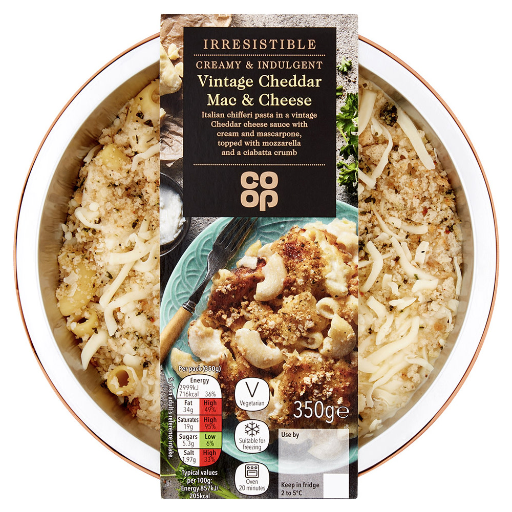 Co-op Irresistible Macaroni Cheese 350g - Co-op