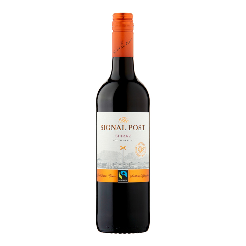 Signal Post Shiraz 75cl - Co-op