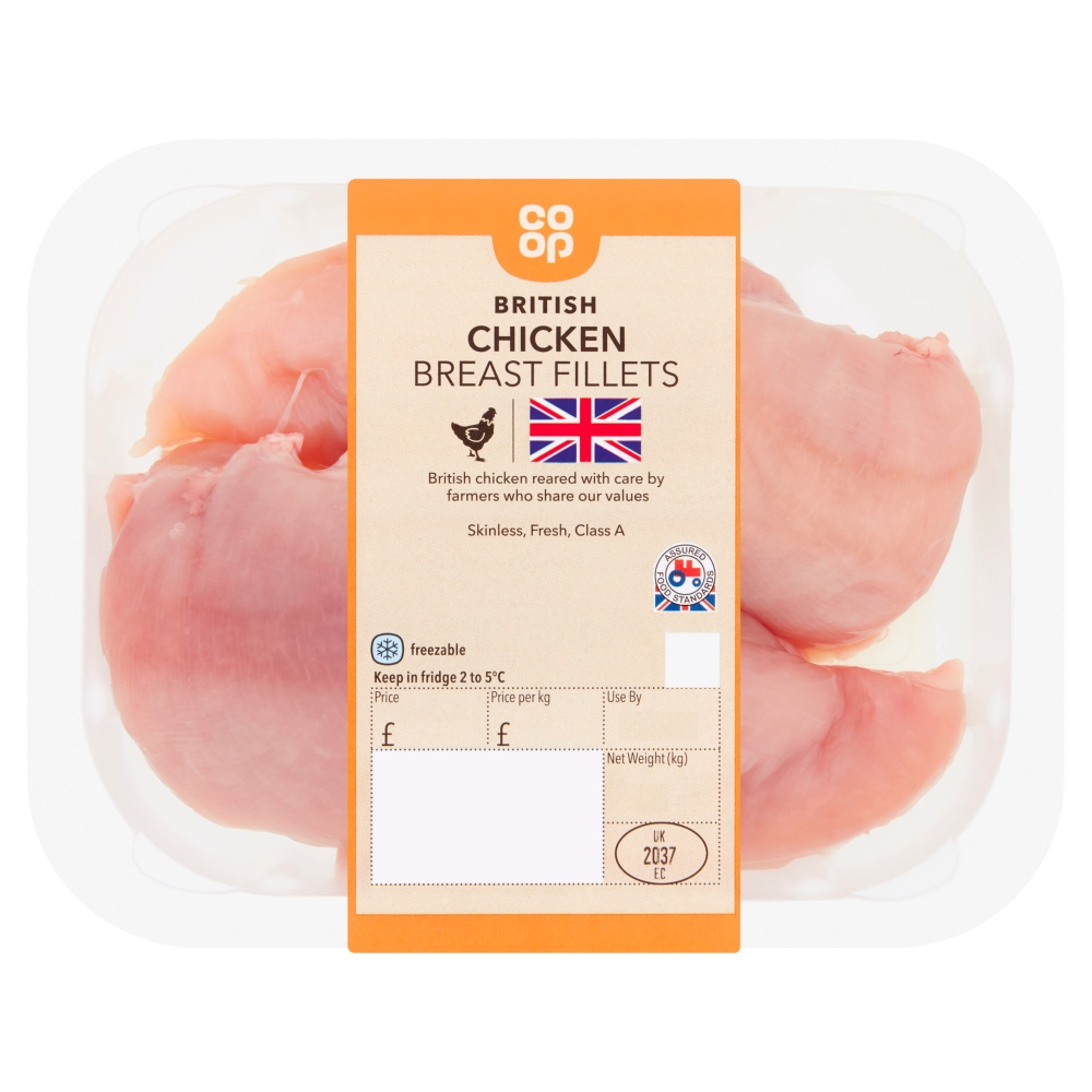 Co-op British Chicken Breast Fillet 300g - Co-op