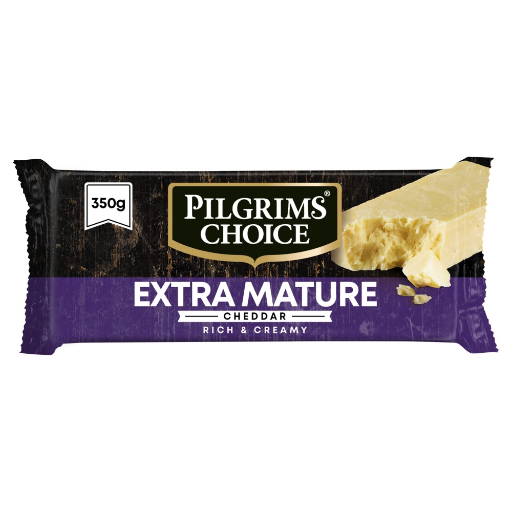 Pilgrims Choice Extra Mature Cheddar 350g - Co-op