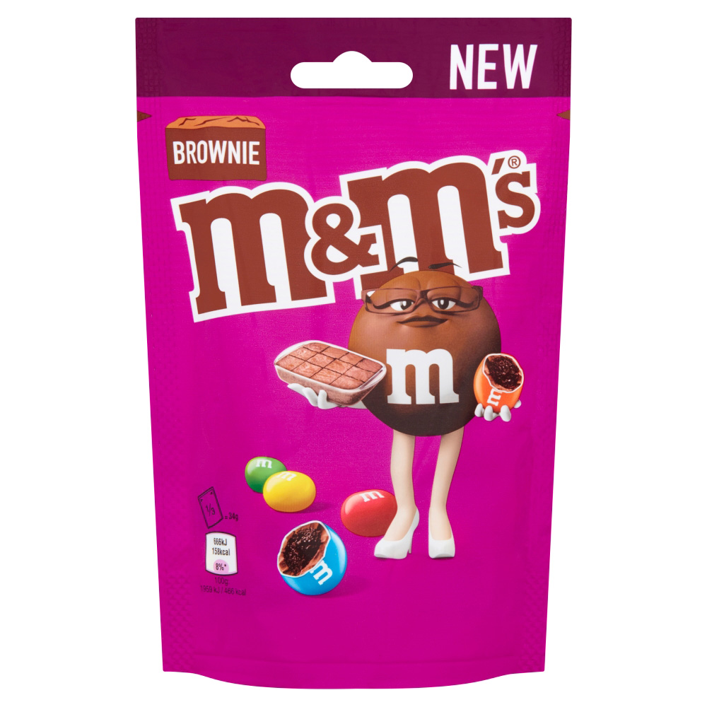 M&M’s Fudge Brownie Pouch 102g - Co-op