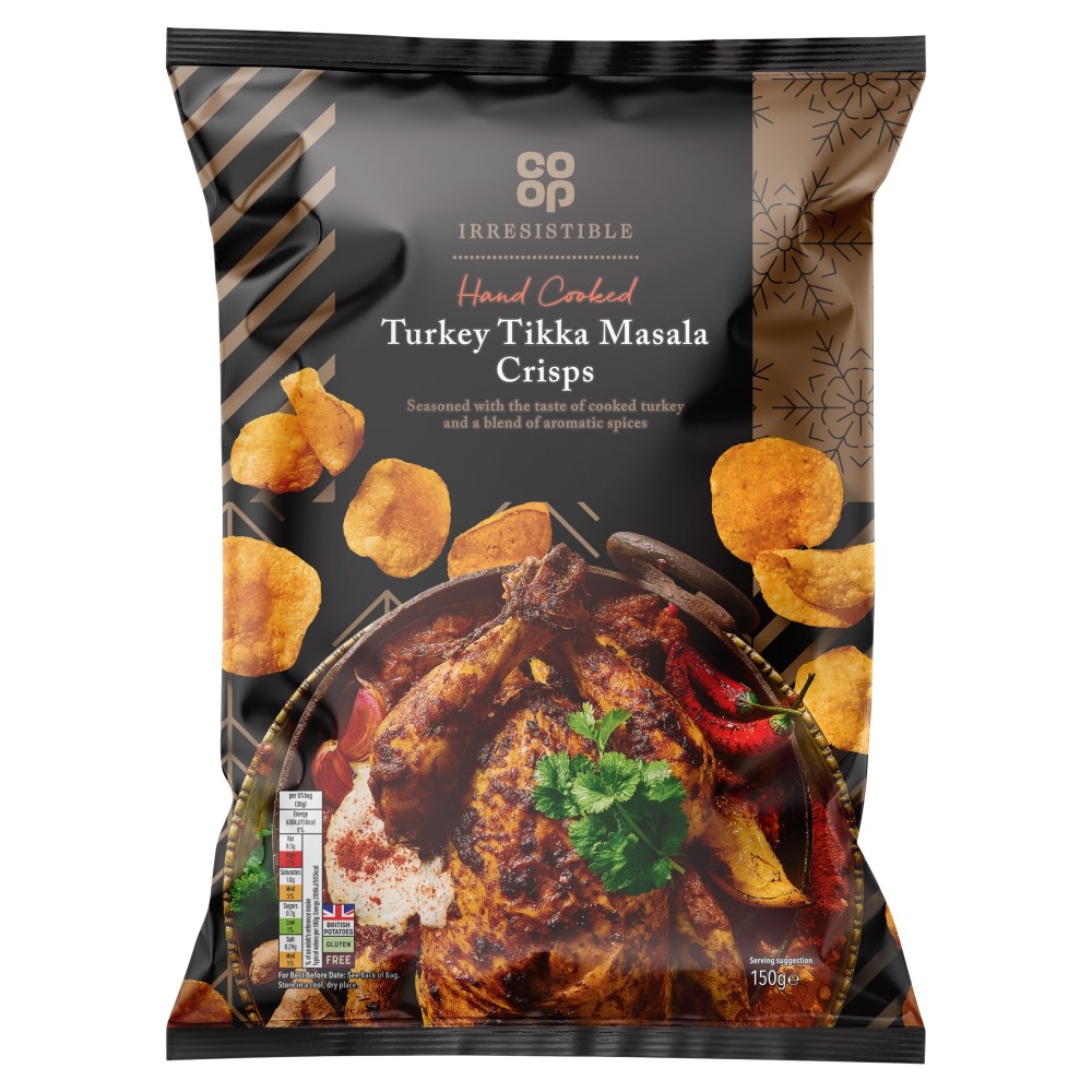 Turkey Tikka Crisps - Co-op