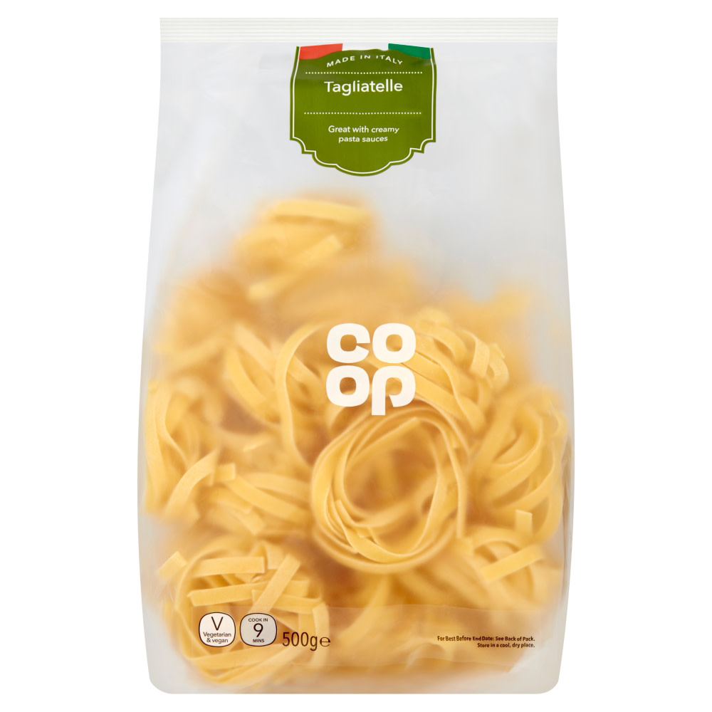 Co-op Tagliatelle Pasta Ribbons 500g - Co-op