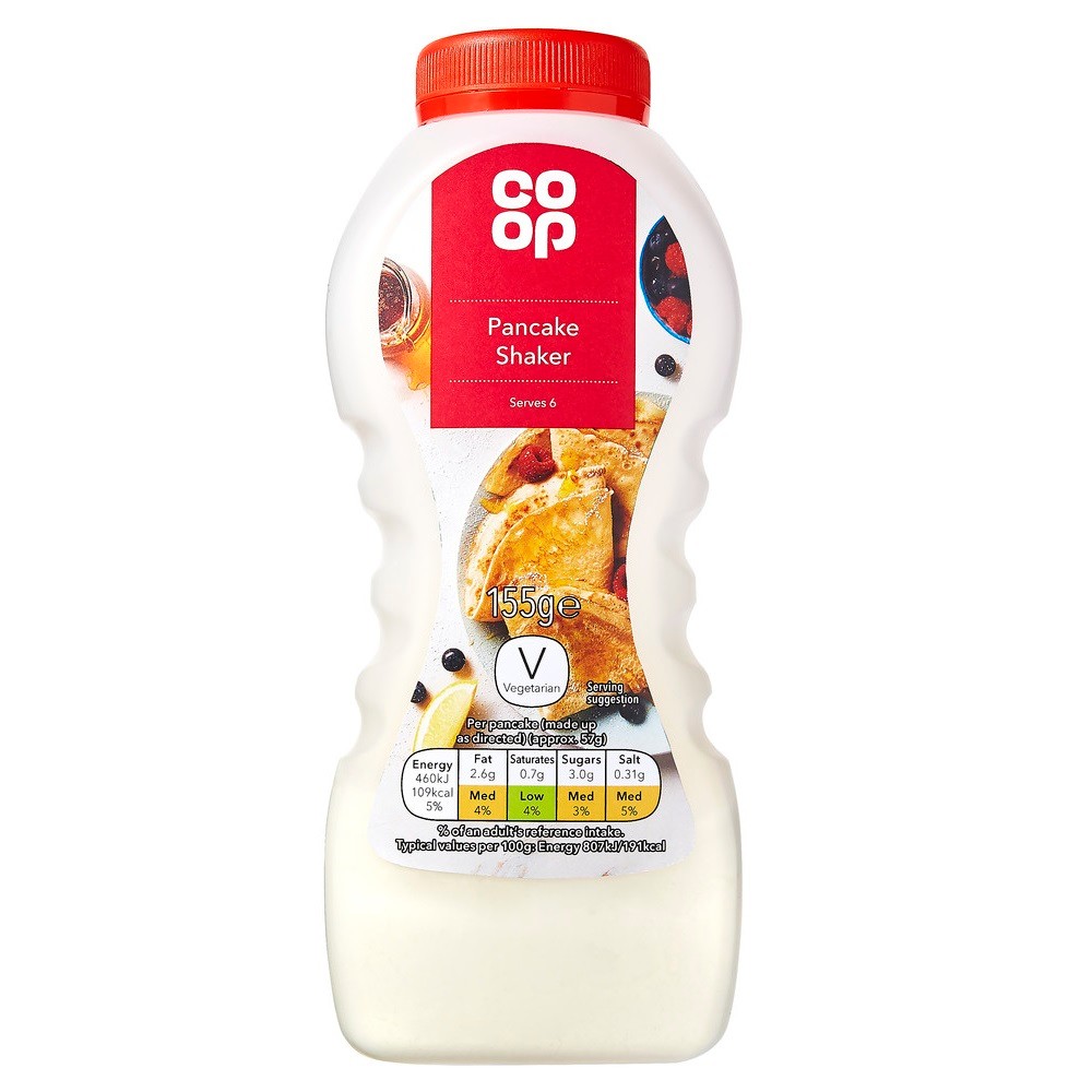 Co-op Pancake Shaker Mix 155g - Co-op