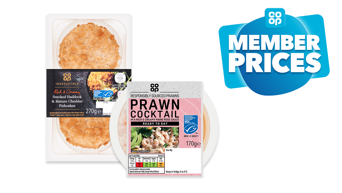 Any 2 for £5 on protein mix & match - Co-op
