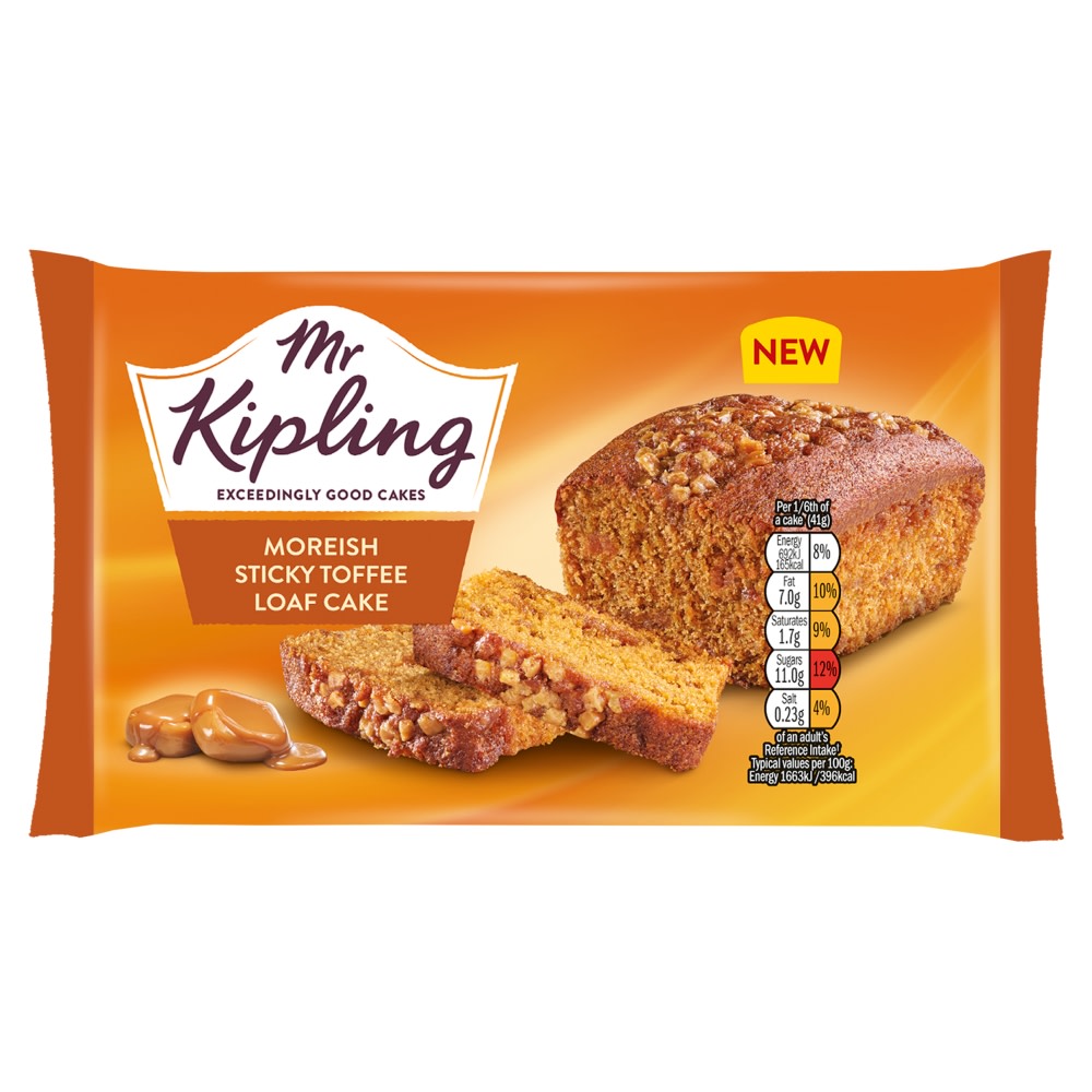 Mr Kipling Sticky Toffee Loaf Cake - Co-op
