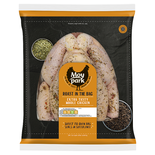 Moy Park Roast in The Bag Extra Tasty Whole Chicken 1.5kg - Co-op