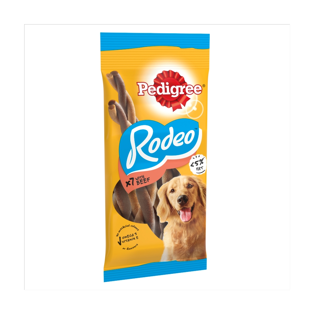 Pedigree Rodeo Dog Treats with Beef 7 Stick - Co-op