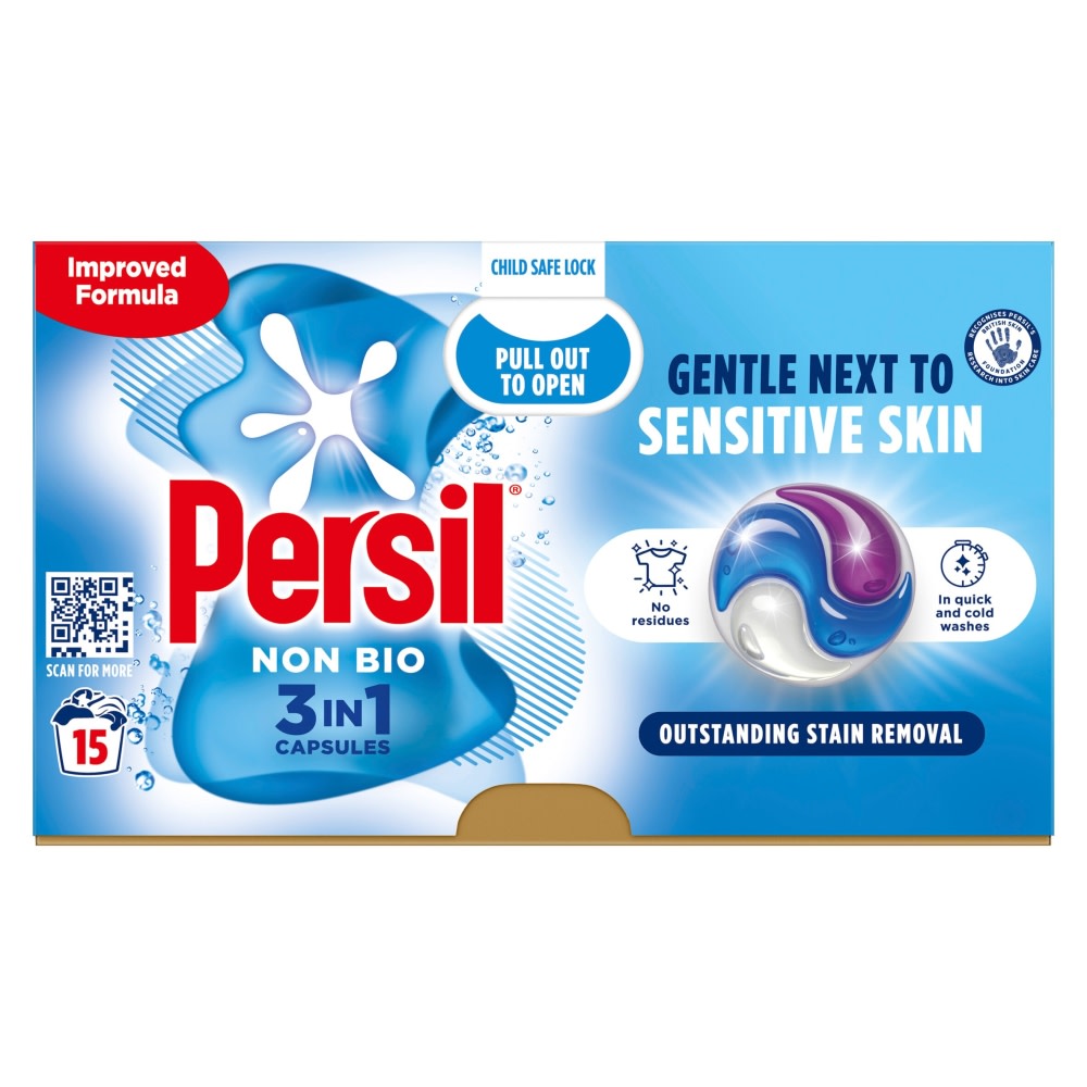 Persil Non Bio Laundry Capsules 15s - Co-op