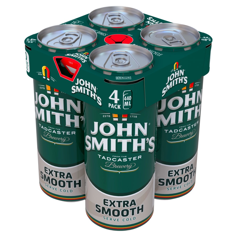 John Smiths Extra Smooth 4x440ml - Co-op