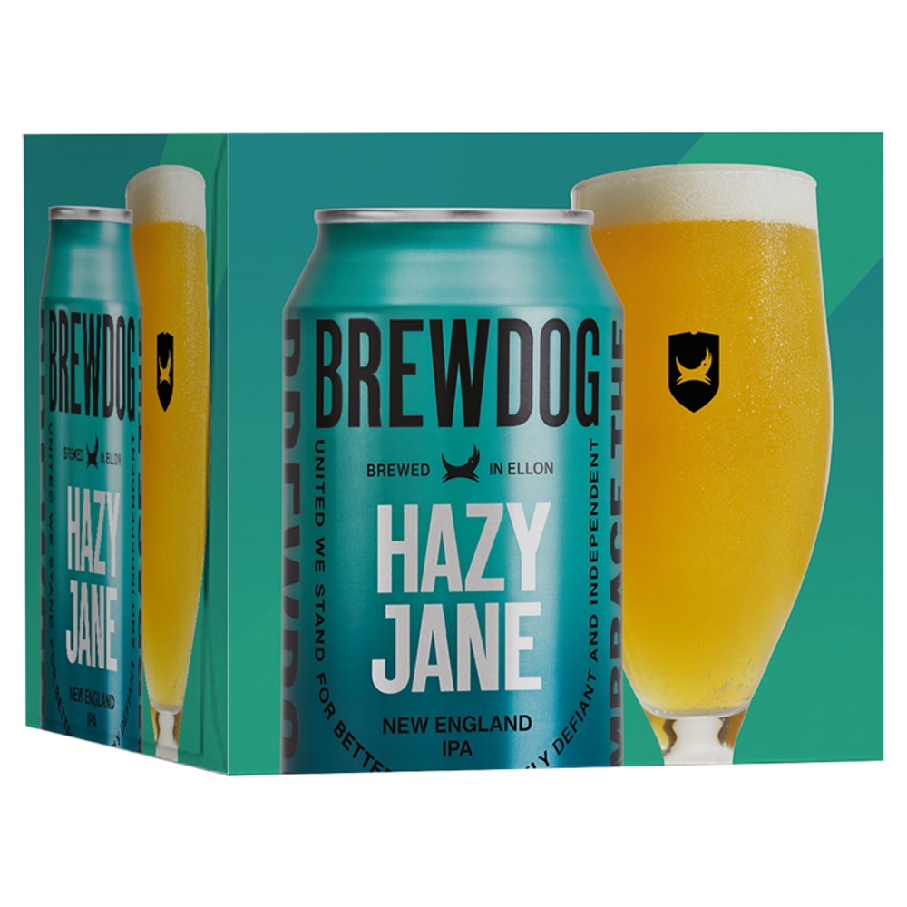 BrewDog Hazy Jane New England IPA 4 x 330ml - Co-op